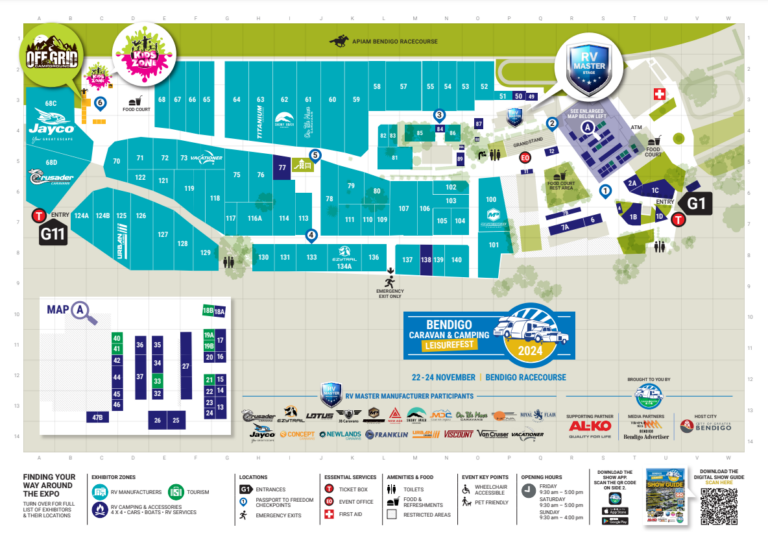 Map & Visitor Guide - Caravan Industry Victoria